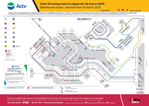 Consult a map | Muoversi a Venezia